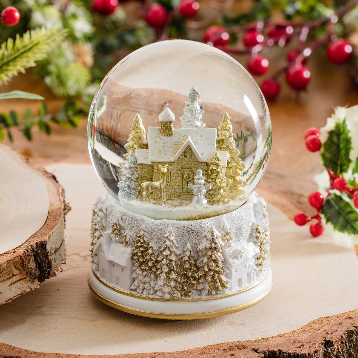 Kula Śnieżna Z Pozytywką Snowmantown | home&you