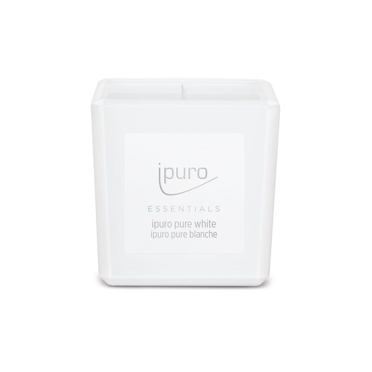 Świeca zapachowa ipuro ESSENTIALS Pure White 125 g | home&you