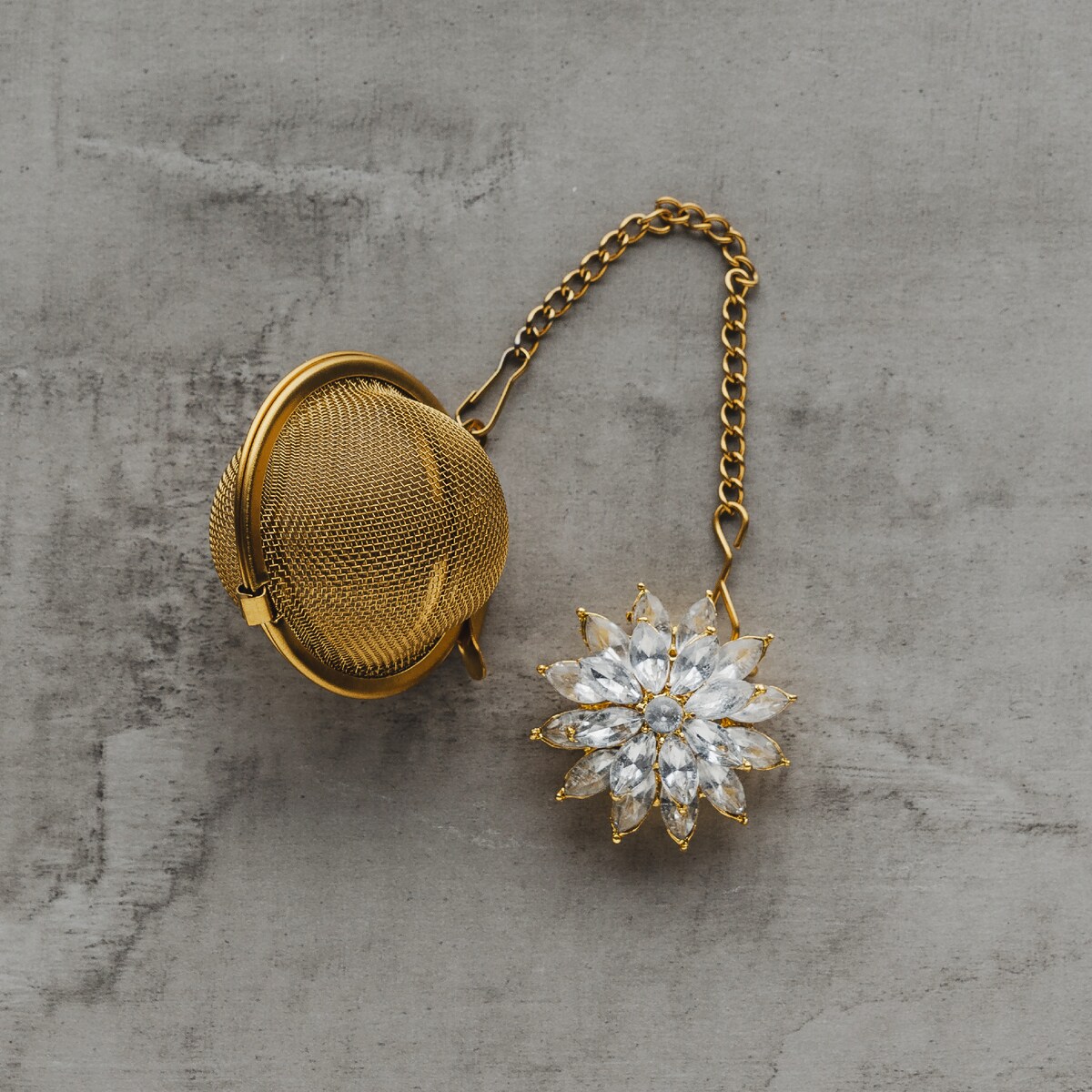 Zaparzacz Cristal Flower | home-you.com