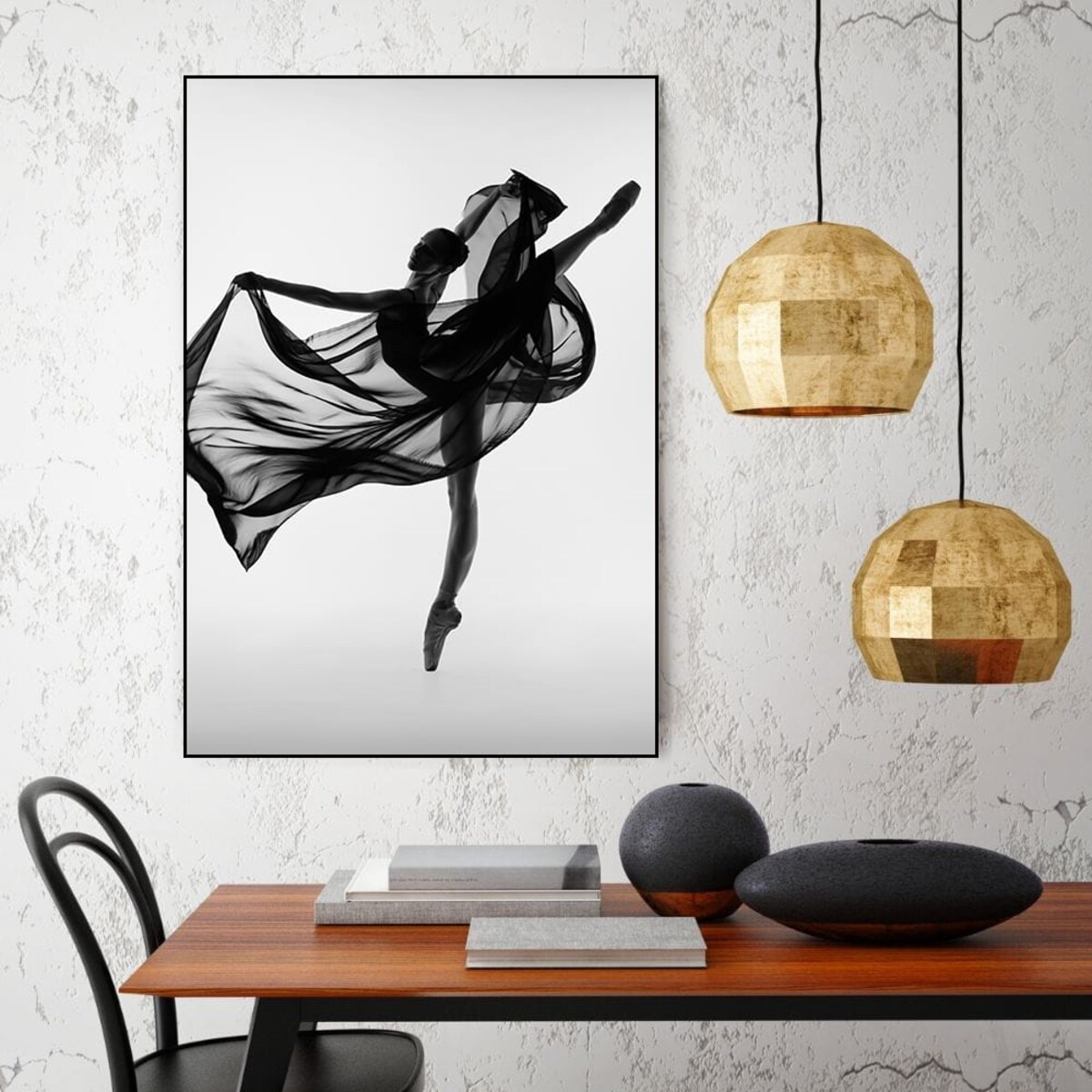 plakat tancerka 1 50x70 cm | home&you