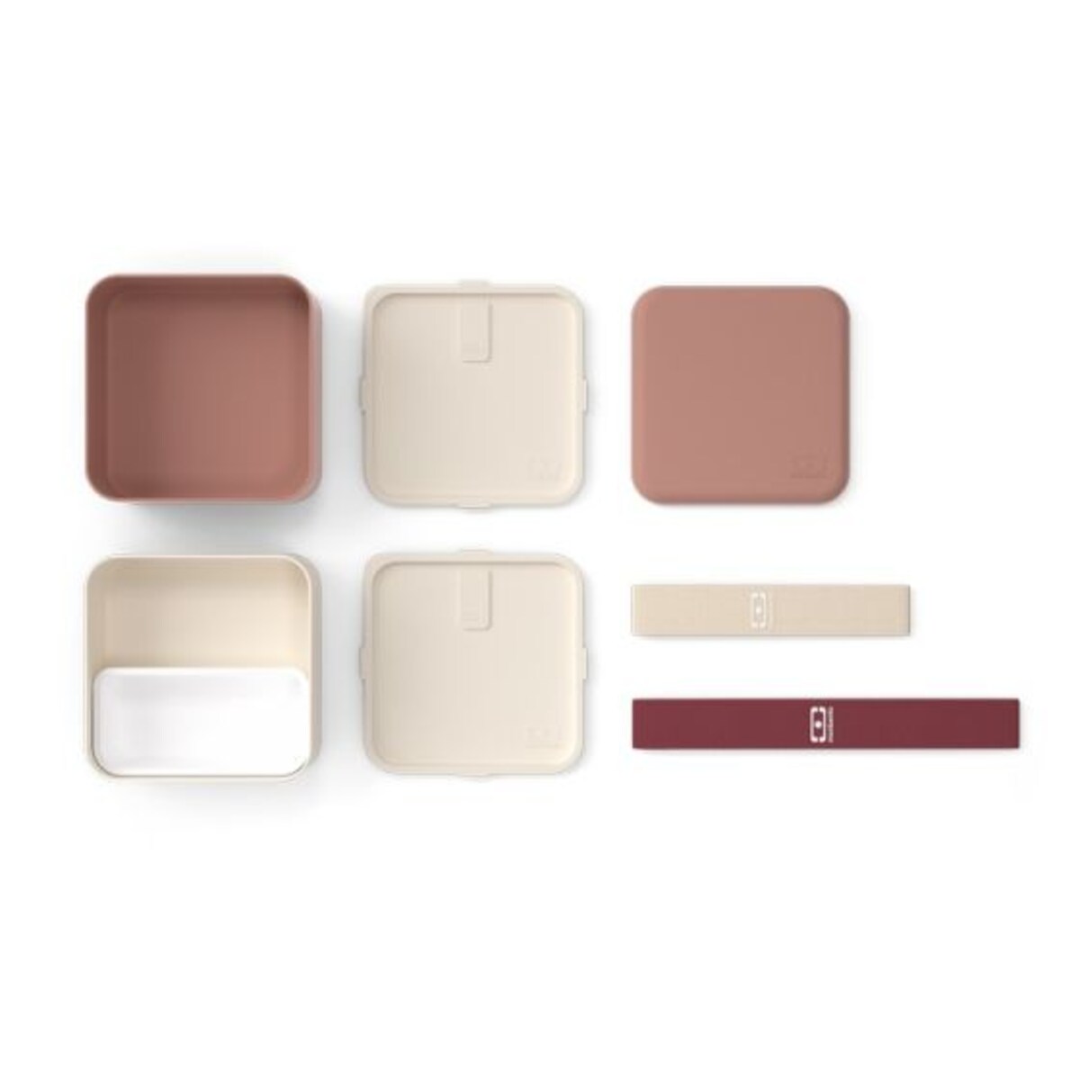 Lunchbox Bento Square pink Moka Monbento | home&you