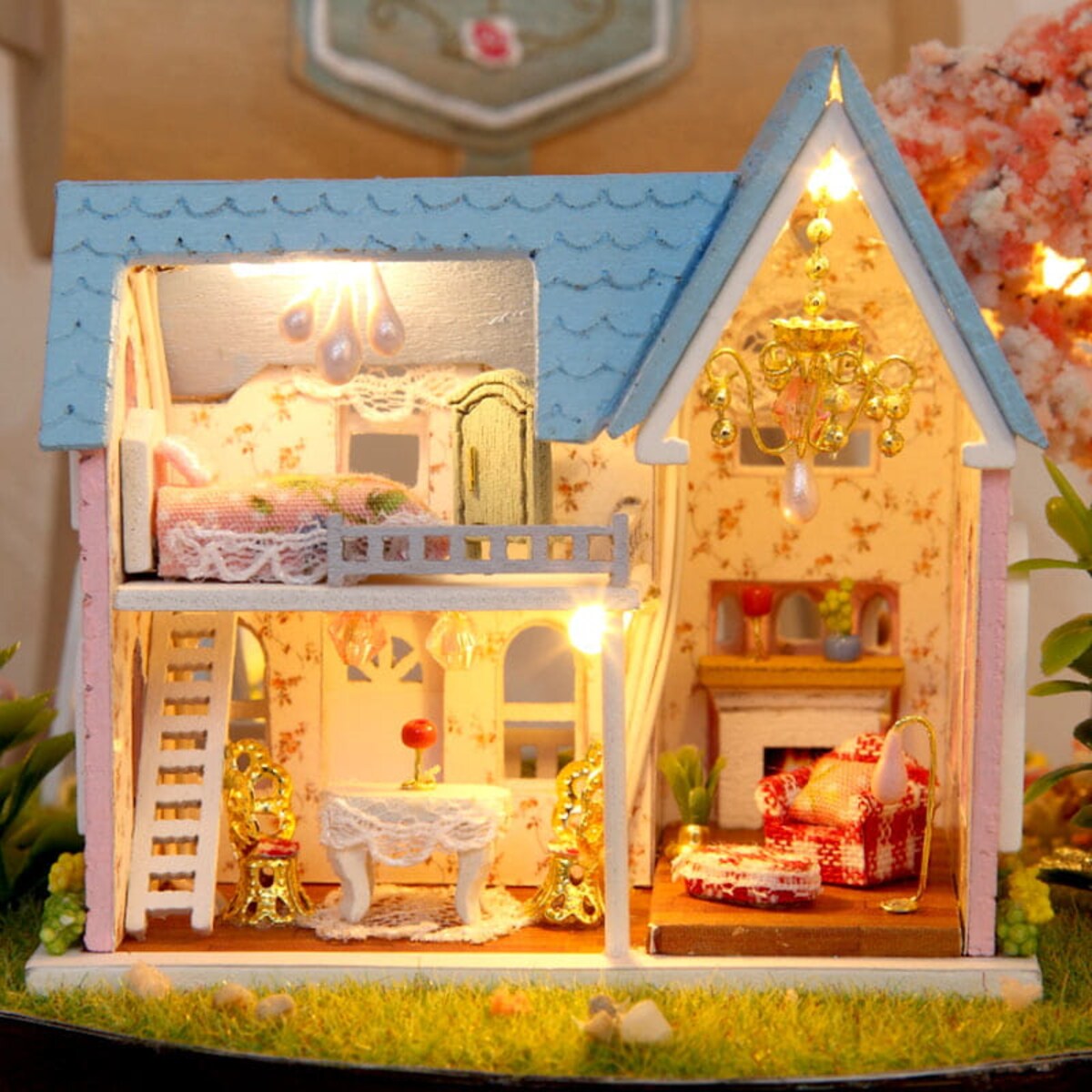 Miniaturowy domek DIY - Siedlisko Magnolia | home&you