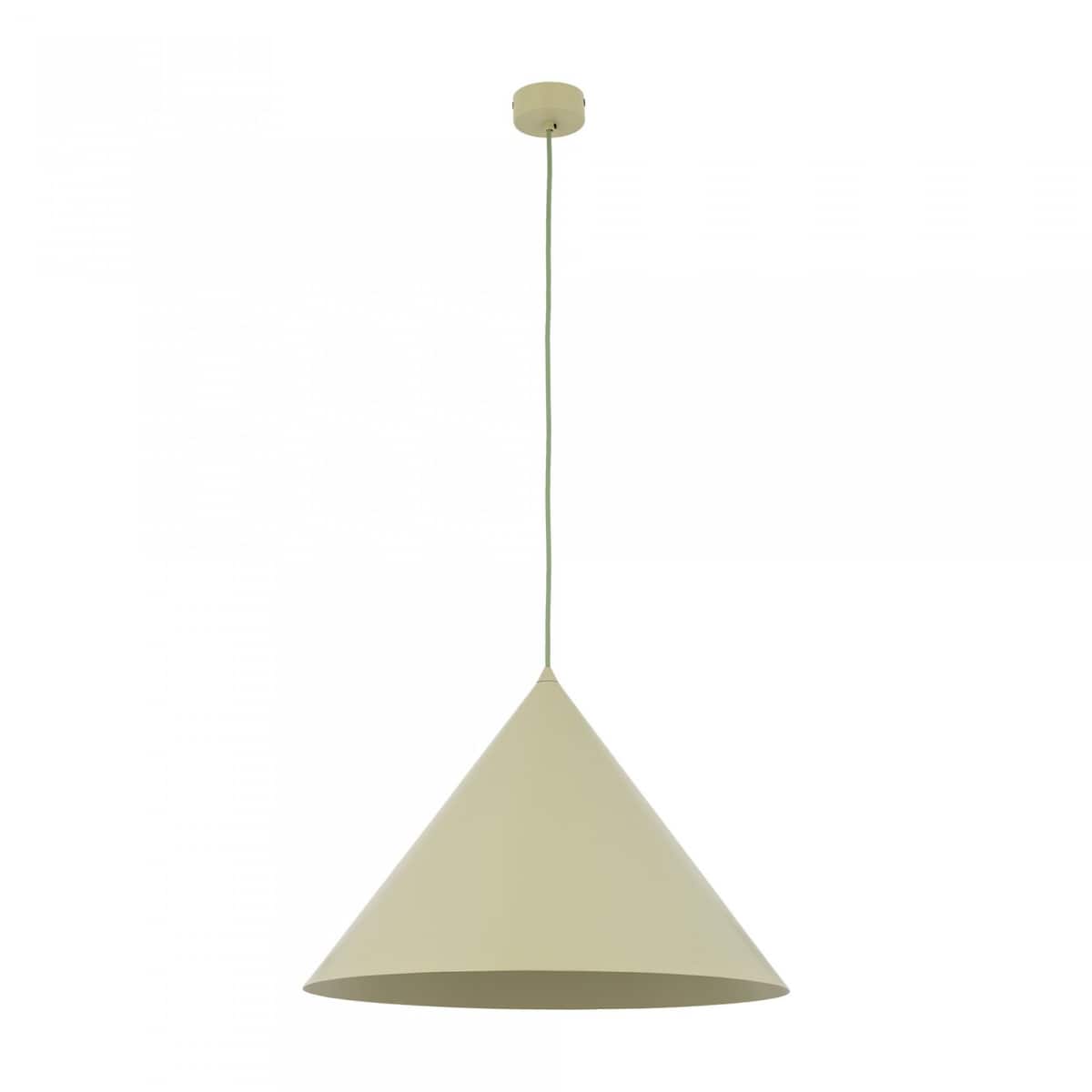 Lampa wisząca TK Lighting CONO XL PISTACIO pistacjowa 50 cm E27 loft ...