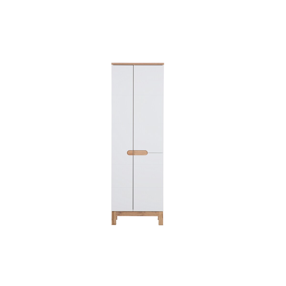 Kolumna łazienkowa 187 cm - biała - 3 drzwi - BALI | home&you