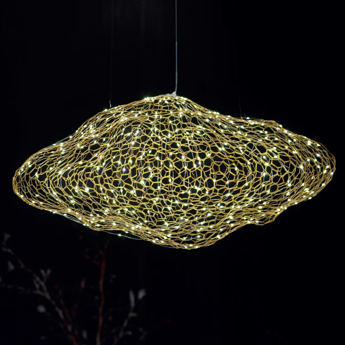 Ażurowa lampa designerska STARDUST P0432 Maxlight LED 1+8W 3000K ...