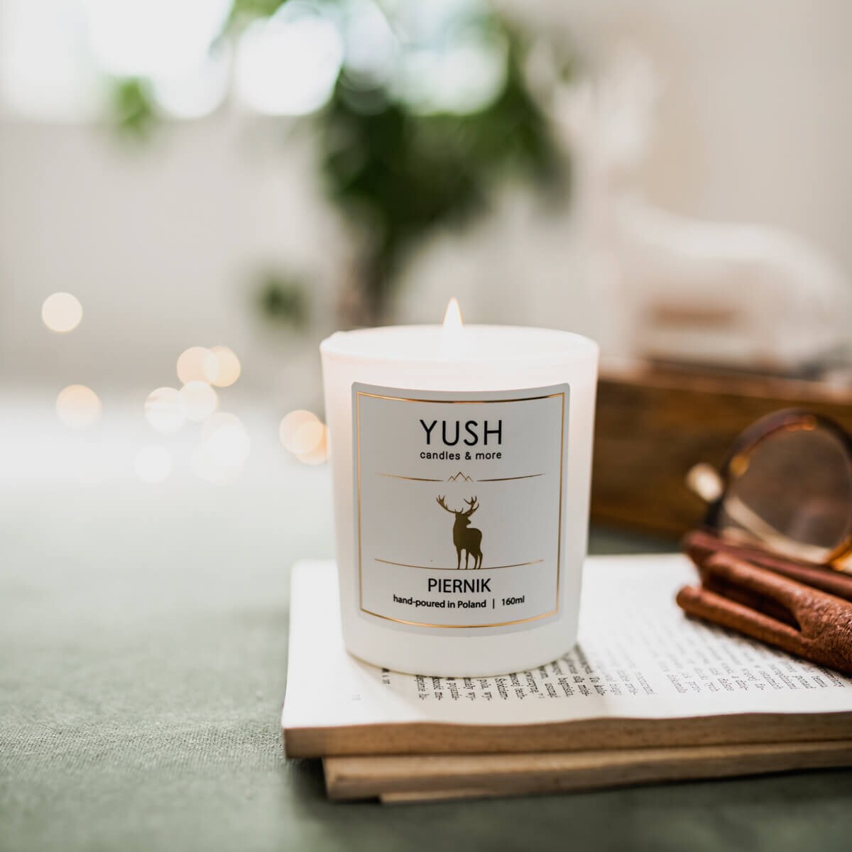 PIERNIK - ŚWIECA SOJOWA ROYAL CHRISTMAS - 160ML - YUSH | home&you