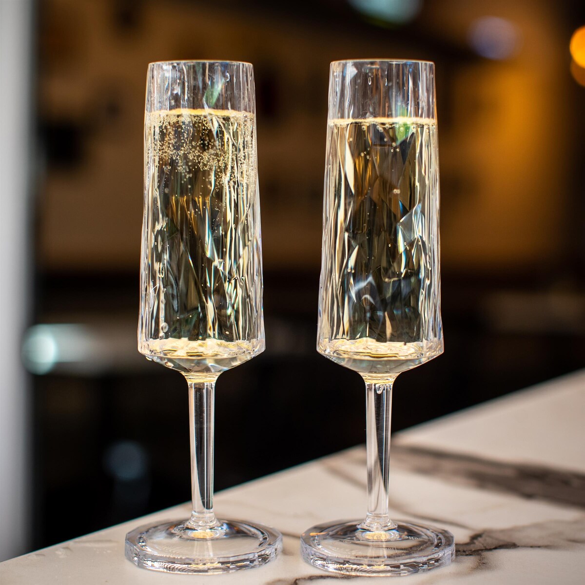 Kieliszki do szampana CLUB No. 14, superglas, 2 x 100 ml, KOZIOL | home&you