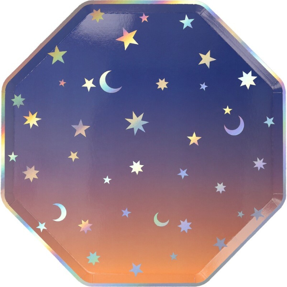 Meri Meri - Talerzyki papierowe 8szt. -Making Magic, gwiazdki | home&you