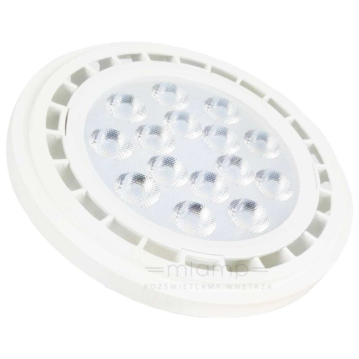 Żarówka LED AR040WW 830 INQ G53 AR111 15W 1200lm 12V biała ciepła ...