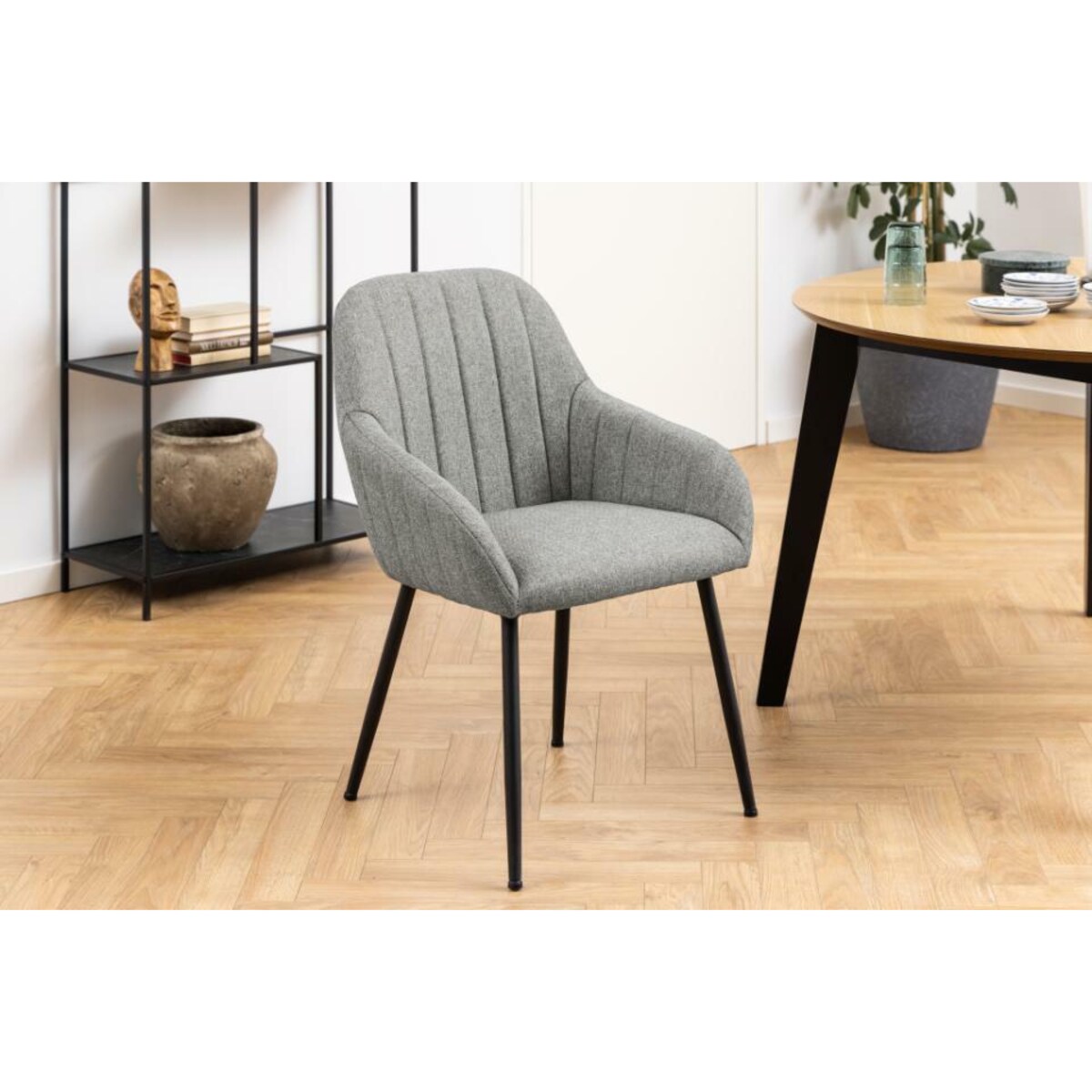 Krzesło Trudy light grey | home&you