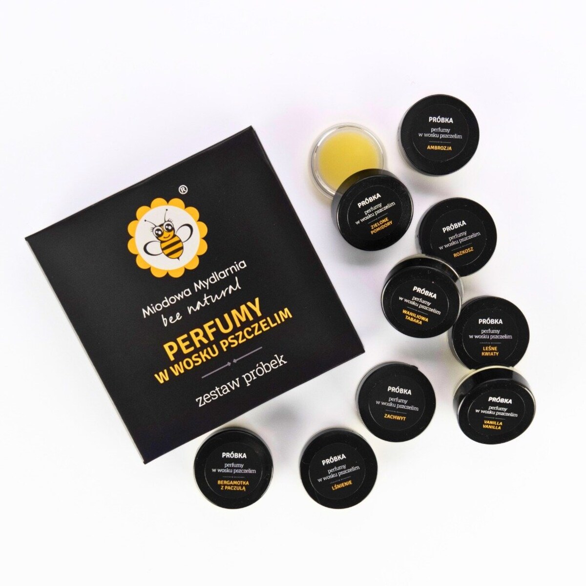 Próbki perfum w wosku pszczelim | home&you