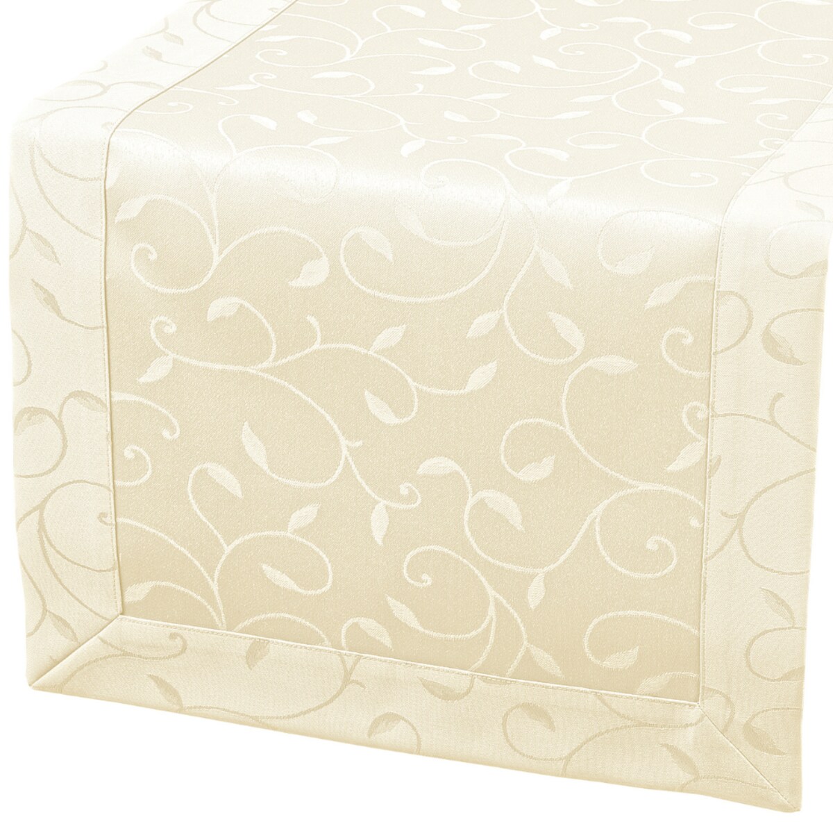 Bieżnik Dafne ecru (377) O5 - 40x200 cm - ecru | home&you