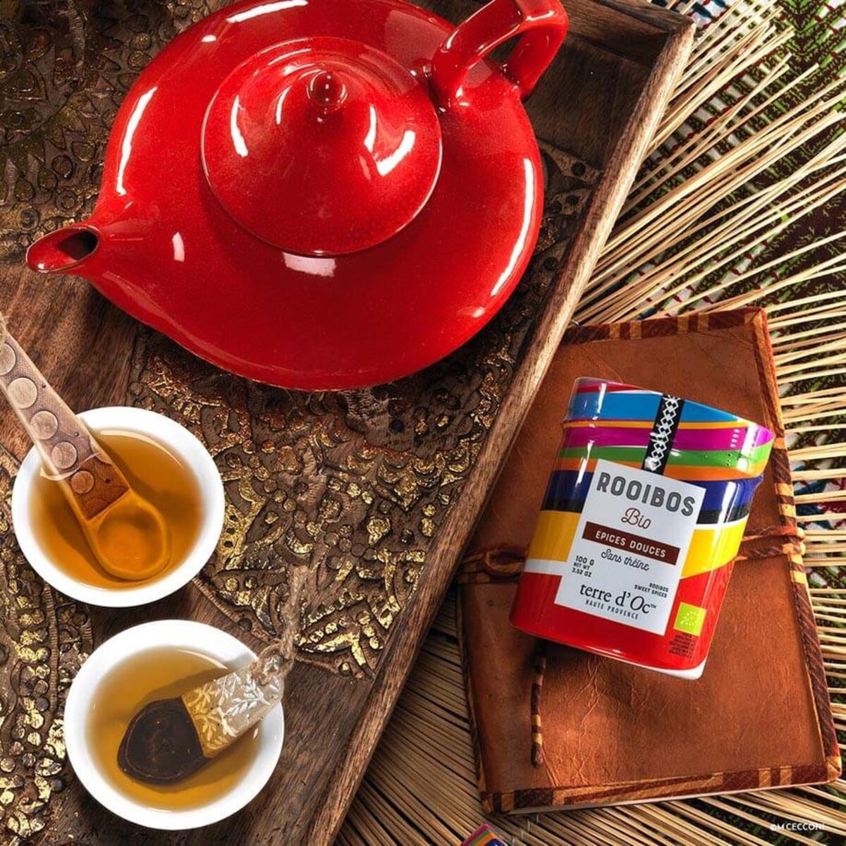 Herbata Rooibos w słoiku UMBALA Sweet Spices 100 g terre d'Oc