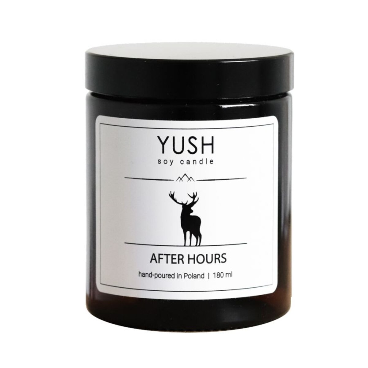 ŚWIECA ZAPACHOWA JAŚMIN LIŚĆ LAUROWY GREJPFRUT - YUSH - 180ML | home&you
