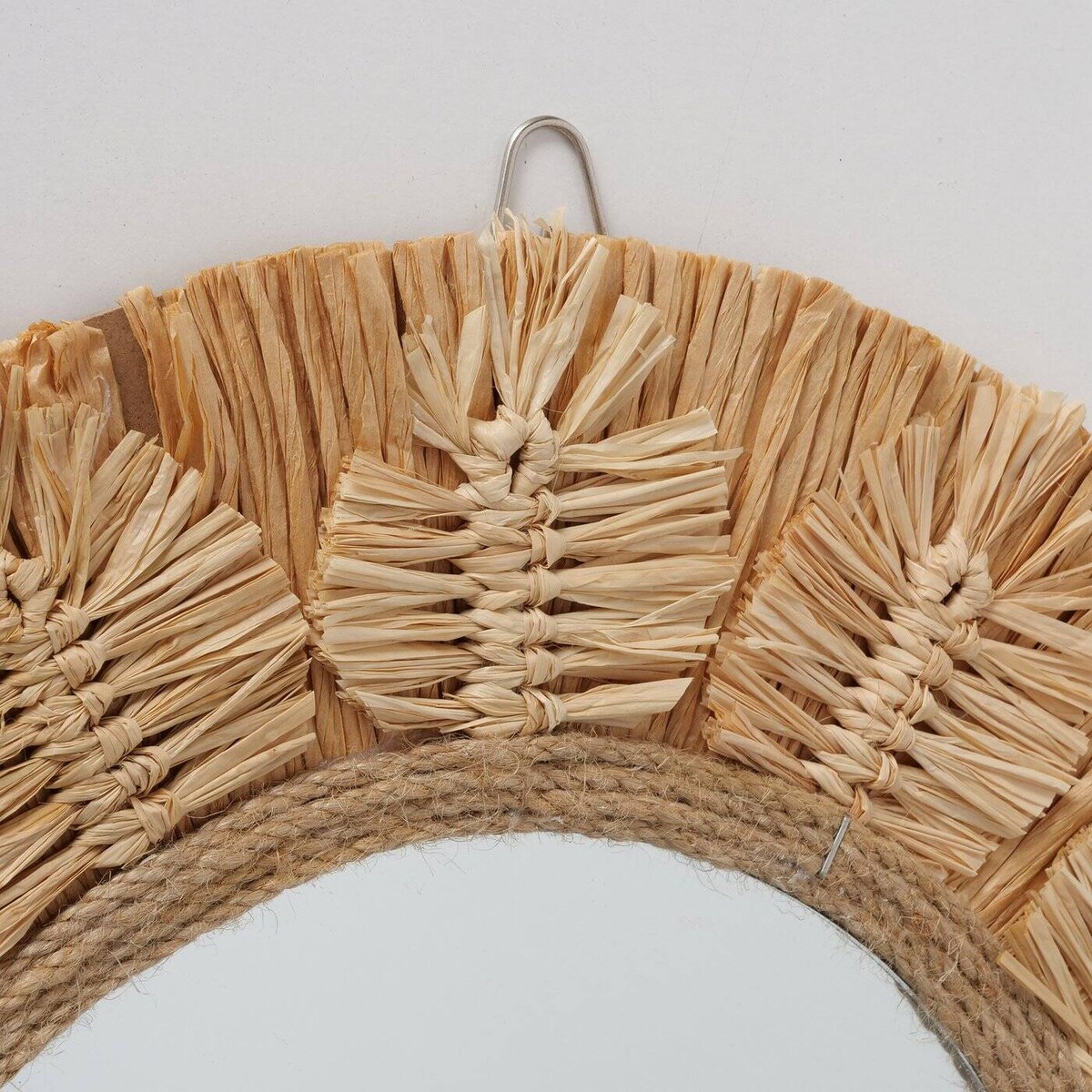 Zestaw 3 luster okrągłych boho CHTISTOS | home&you