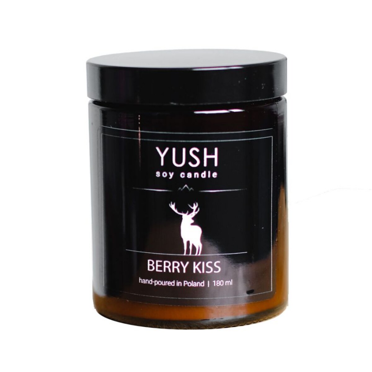 Berry kiss – ŚWIECA ZAPACHOWA WANILIA JAGODA JABŁKO - YUSH - 180ml ...