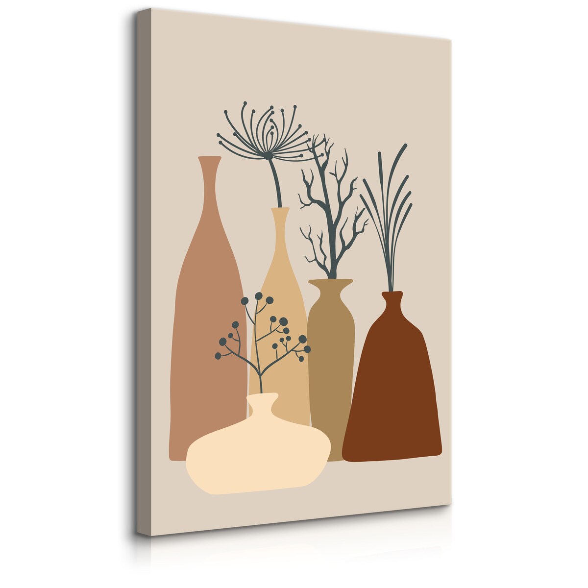 Obrazy Pastelowe Wazony W Stylu Boho 30x40cm | home&you