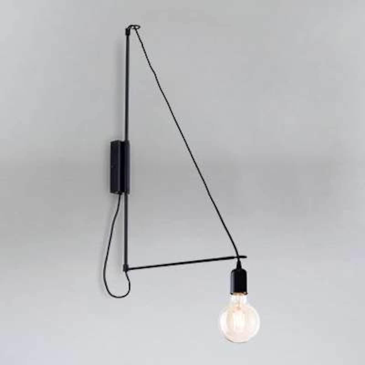 Kinkiet LAMPA ścienna KABE 9017 Shilo industrialna OPRAWA żarówka bulb ...