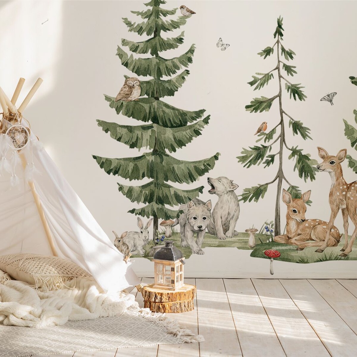 Naklejki Wilki Zające DK487 | home&you