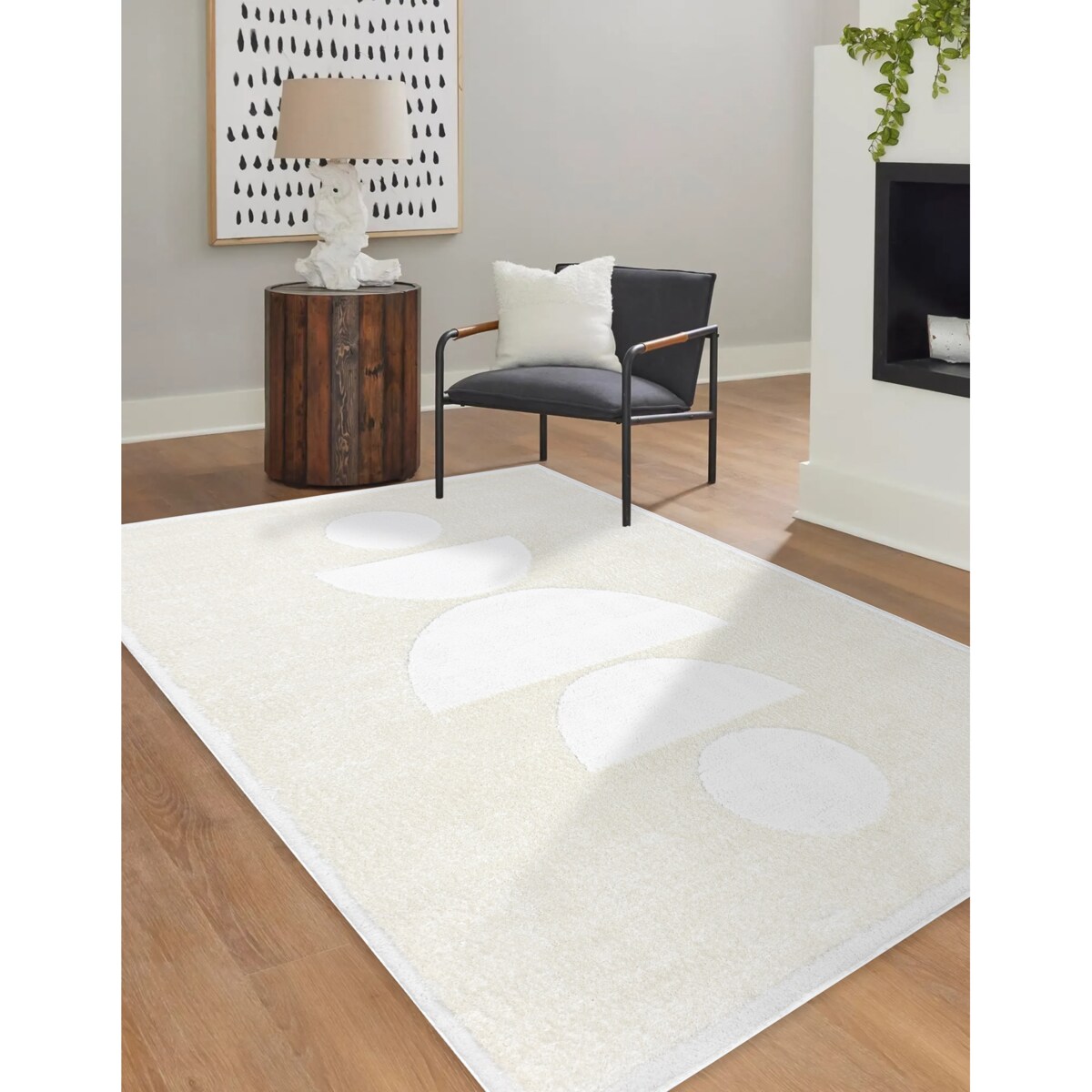 Dywan MODE 8598 geometryczny krem 120x170 cm | home&you