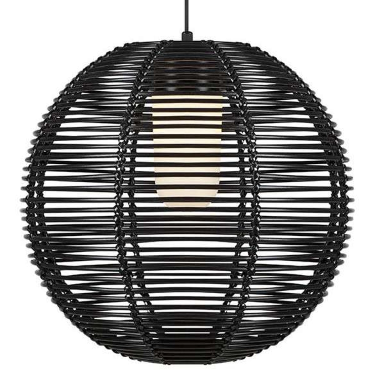 Zewnętrzna LAMPA wisząca SAGE 107979 druciana OPRAWA ogrodowy ZWIS kula ...