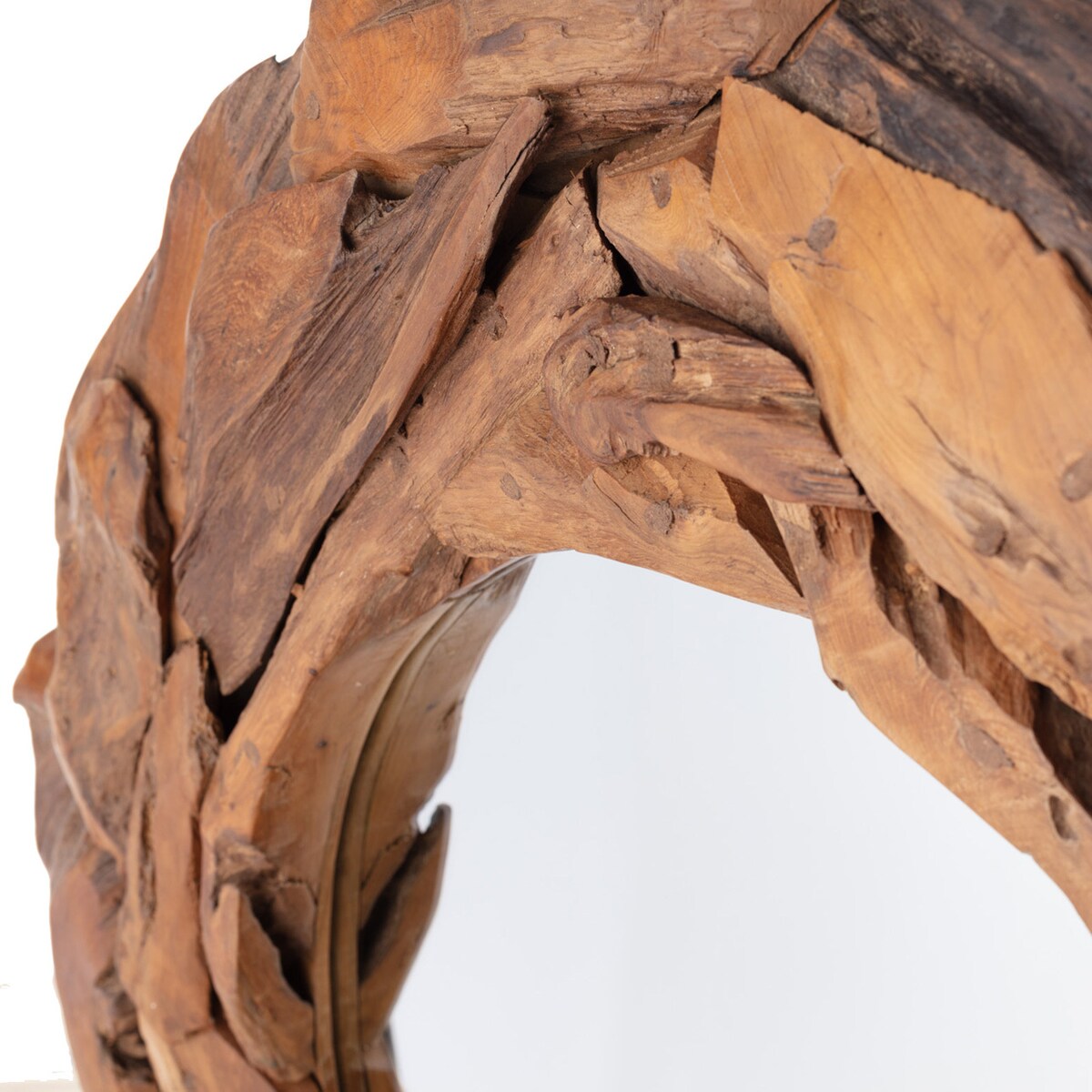 Lustro Driftwood ⌀100 cm, 100x8 cm | home&you