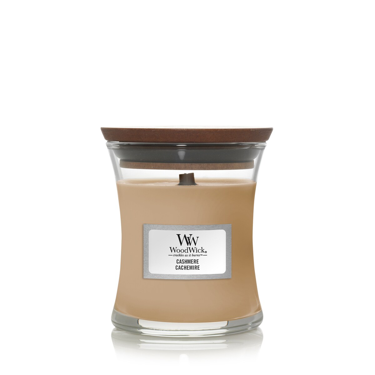 Świeca WoodWick Core, CASHMERE, Mała | home&you