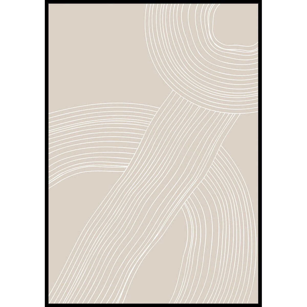 plakat round and around no 2 21x30 cm | home&you