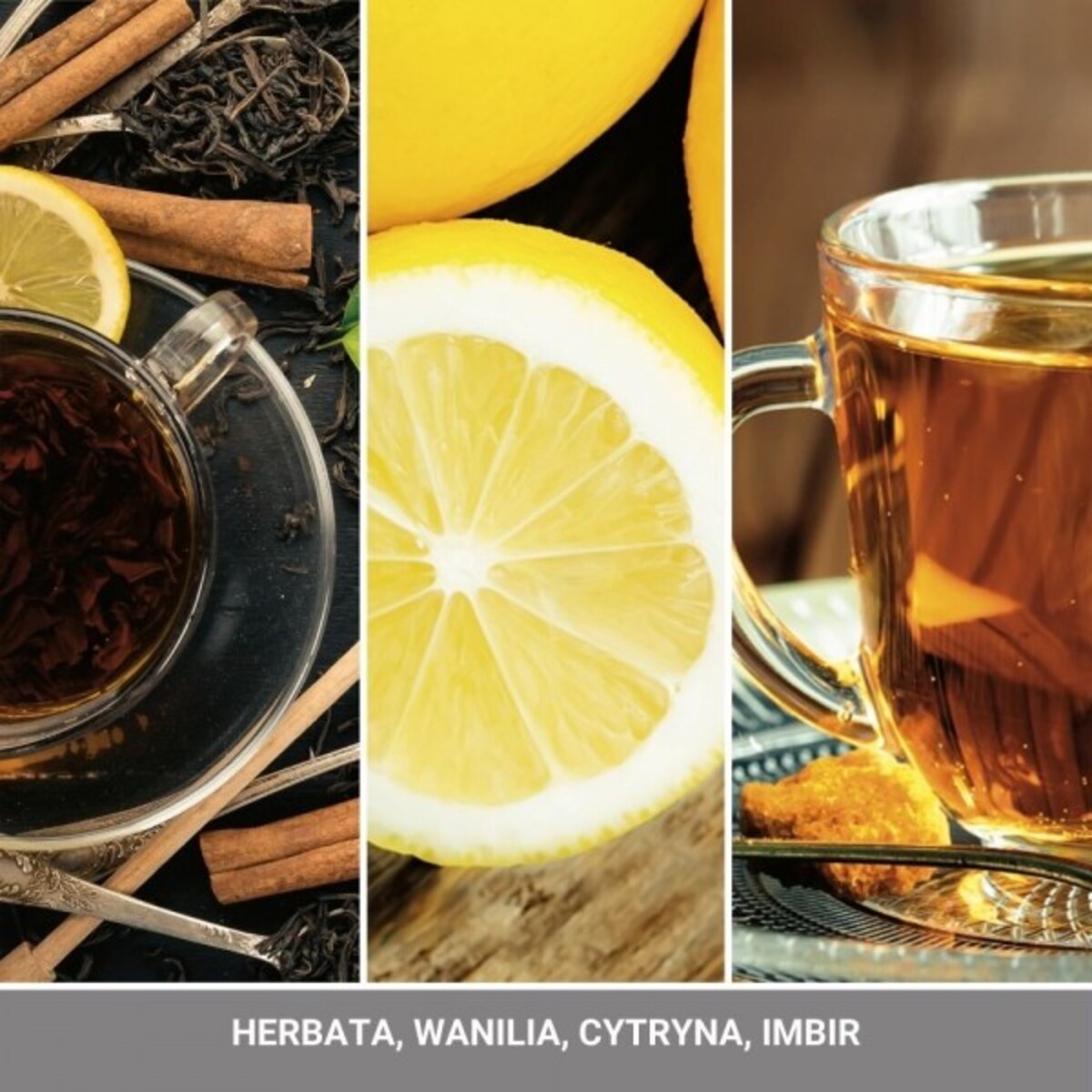 YC SIGNATURE Tumbler duży BLACK TEA & LEMON | home&you
