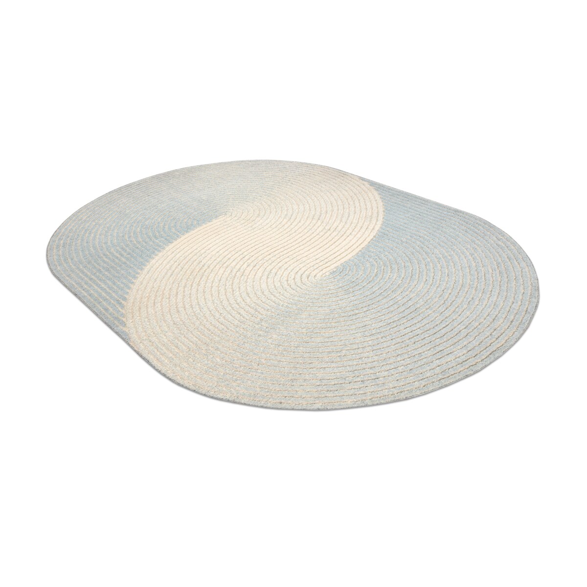 Dywan FLUX owal 461.67.AE502 wełniany OSTA - 200x300 cm | home&you
