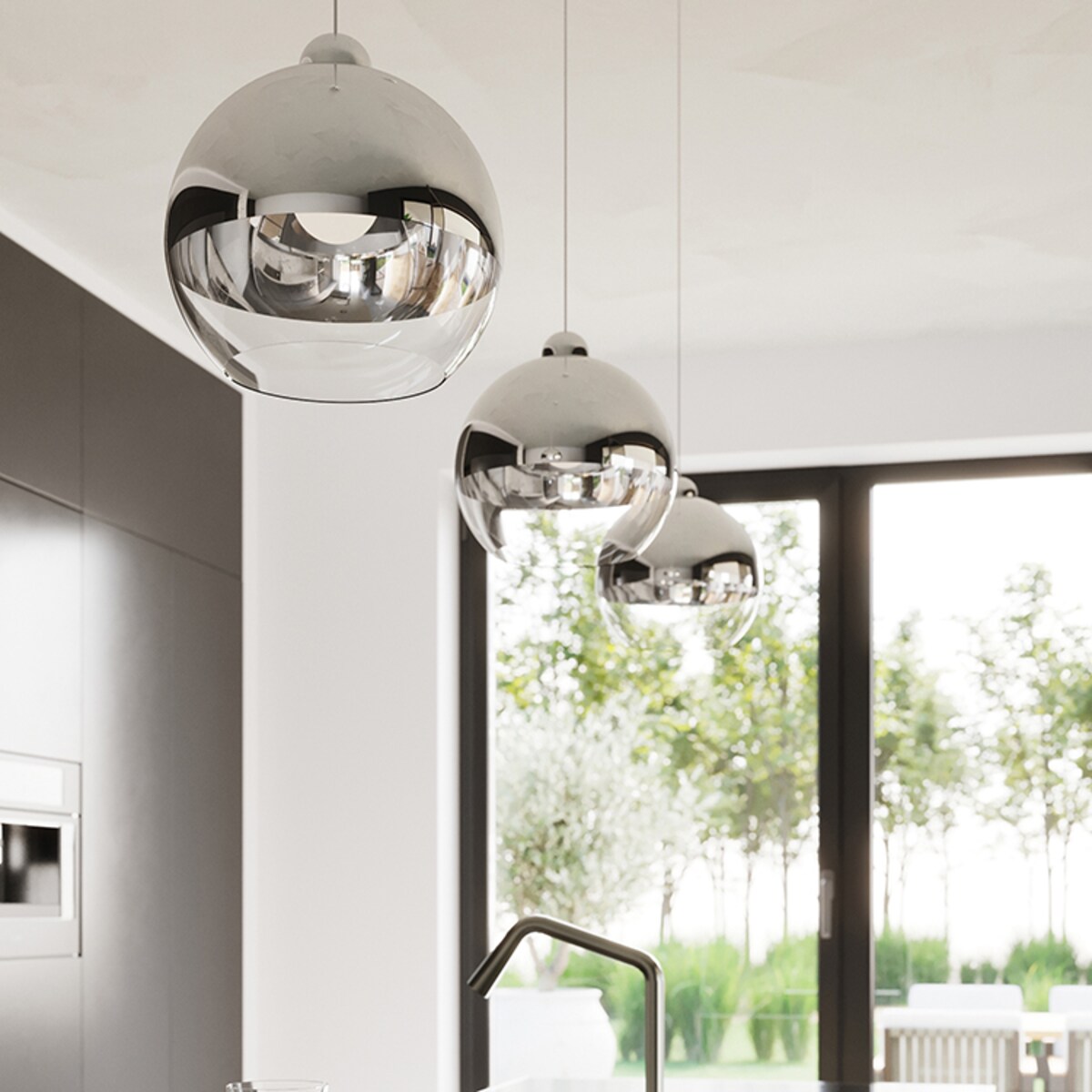 Lampa wisząca COSMO 25 chrom | home&you