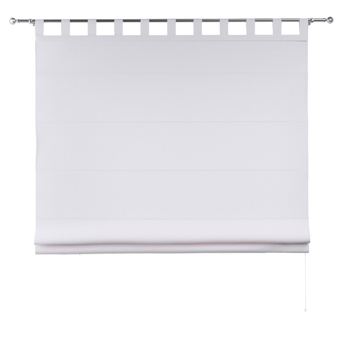 Roleta rzymska Verona, biały, Cotton Panama | home&you