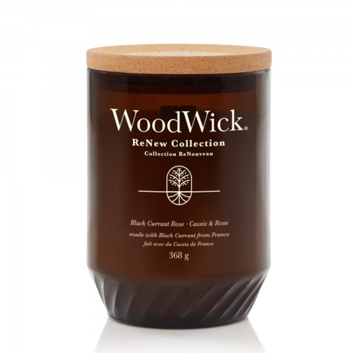 WoodWick świeca duża BLACK CURRANT & ROSE | home&you