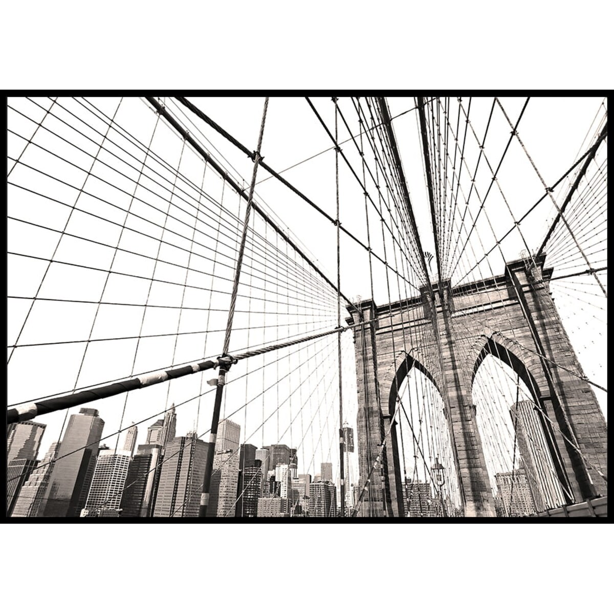plakat most brookliński nowy jork usa no 2 30x40 cm | home&you