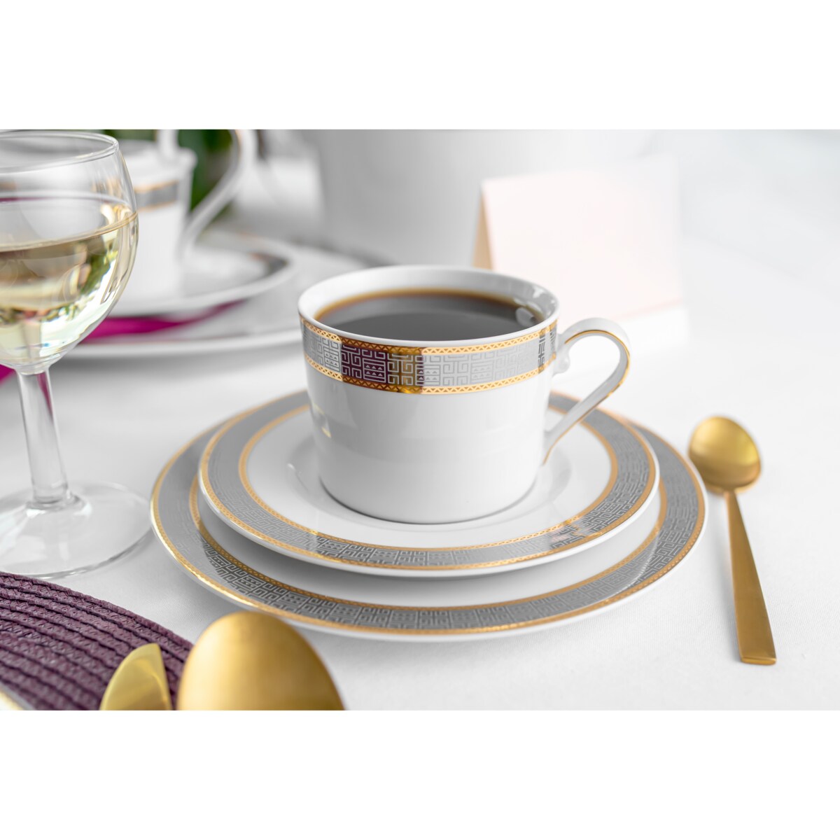 Garnitur do kawy dla 6 osób 22 el. Jenny Azteca G626 | home&you