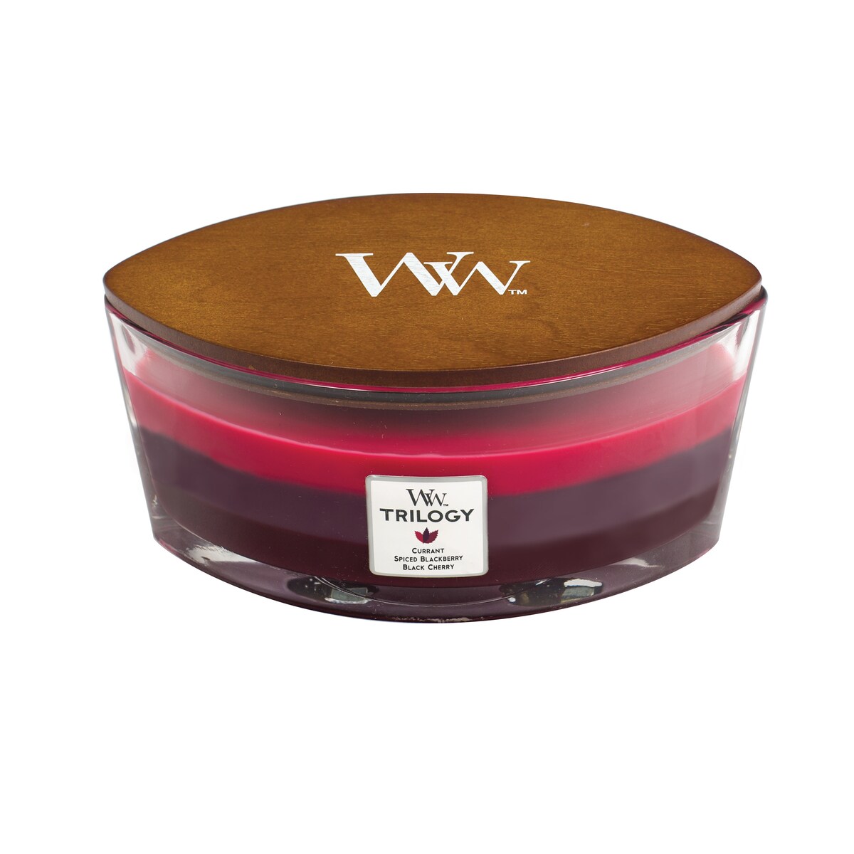 Świeca WoodWick Trilogy, SUN-RIPENED BERRIES, Elipsa | home&you