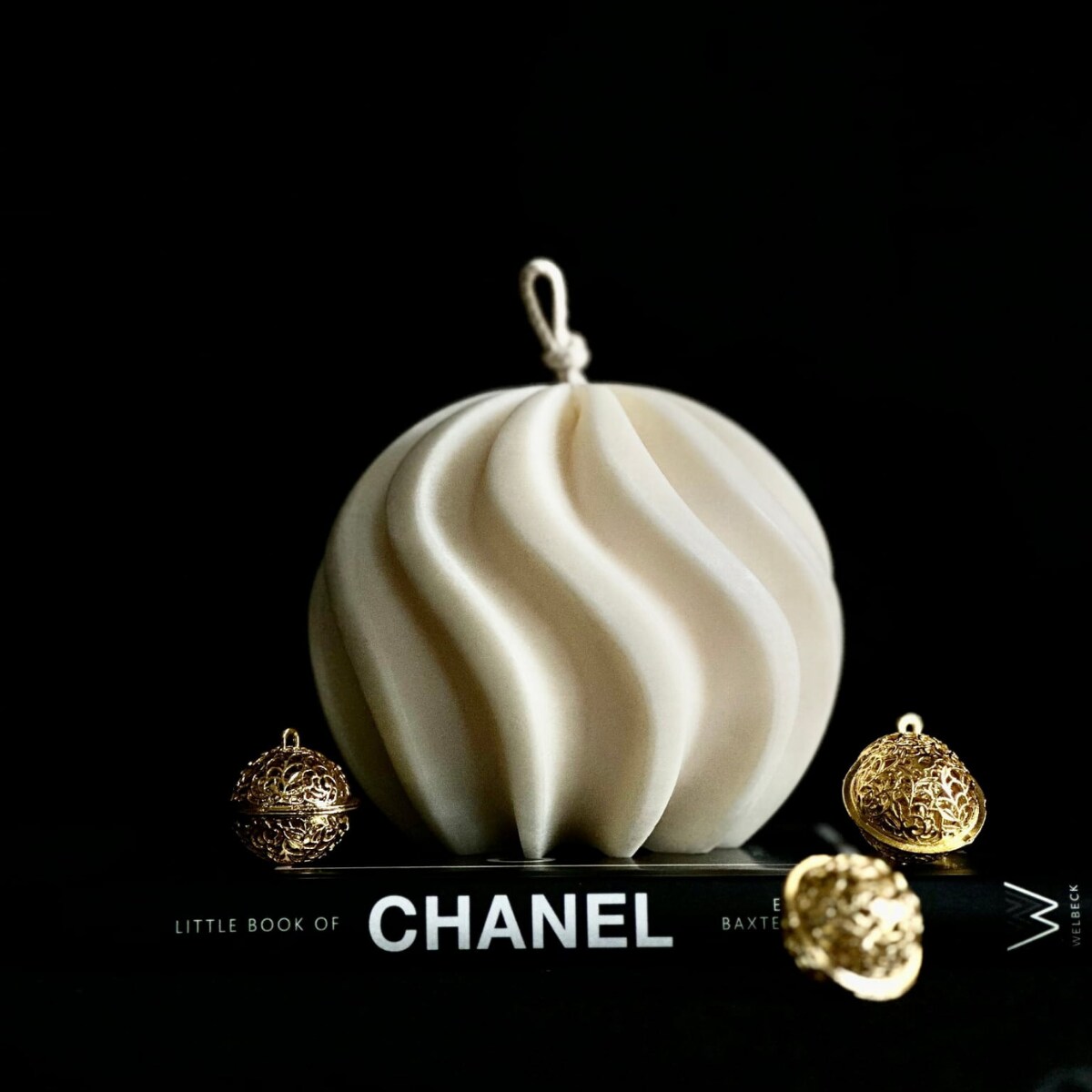 Świeca sojowa ozdobna Perl | home&you