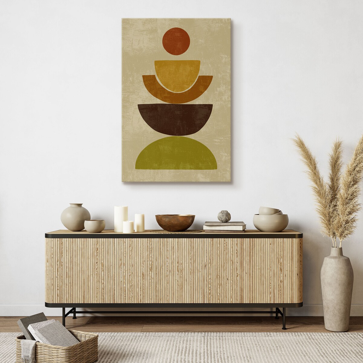 Obraz Wzór Aztecki Boho Kamienie 30x40cm | home&you