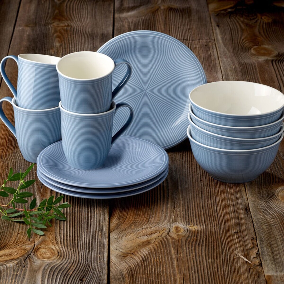 Zestaw śniadaniowy (12 el.) Color Loop Horizon Villeroy & Boch