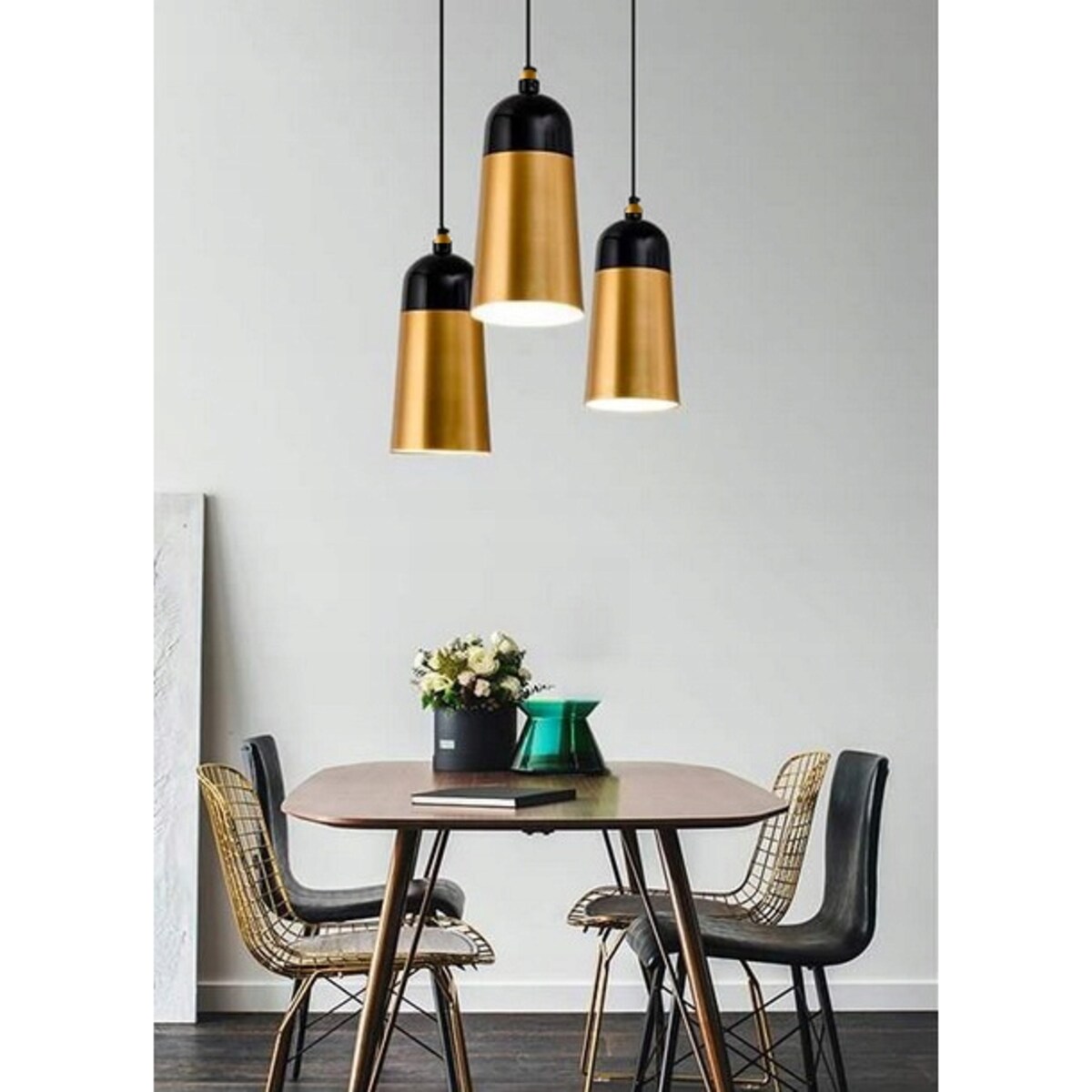 Lampa Wisząca Loft Fox Loft Metal Industrial Złota | home&you
