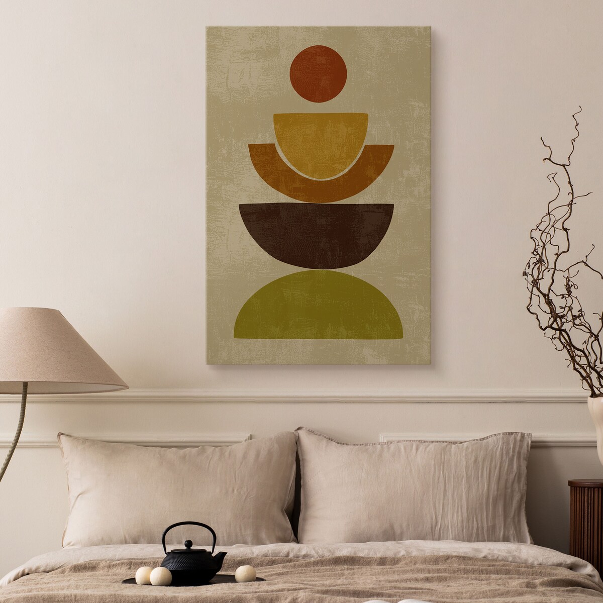 Obraz Wzór Aztecki Boho Kamienie 30x40cm | home&you