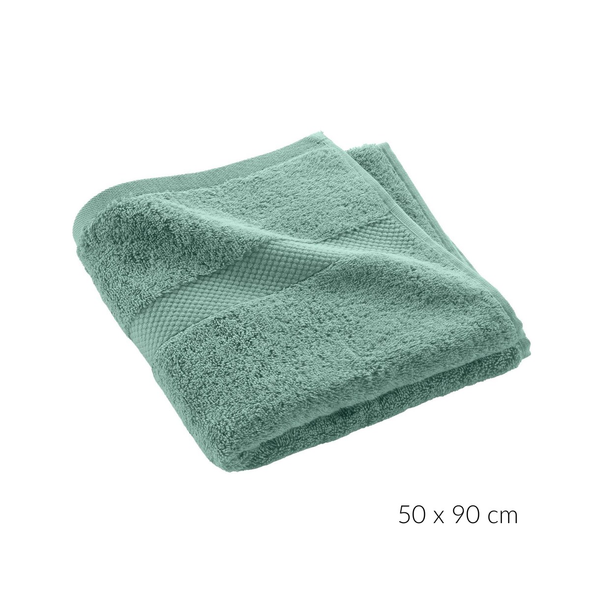 Gładki ręcznik bawełniany, CELADON, 50 x 90 cm | home&you