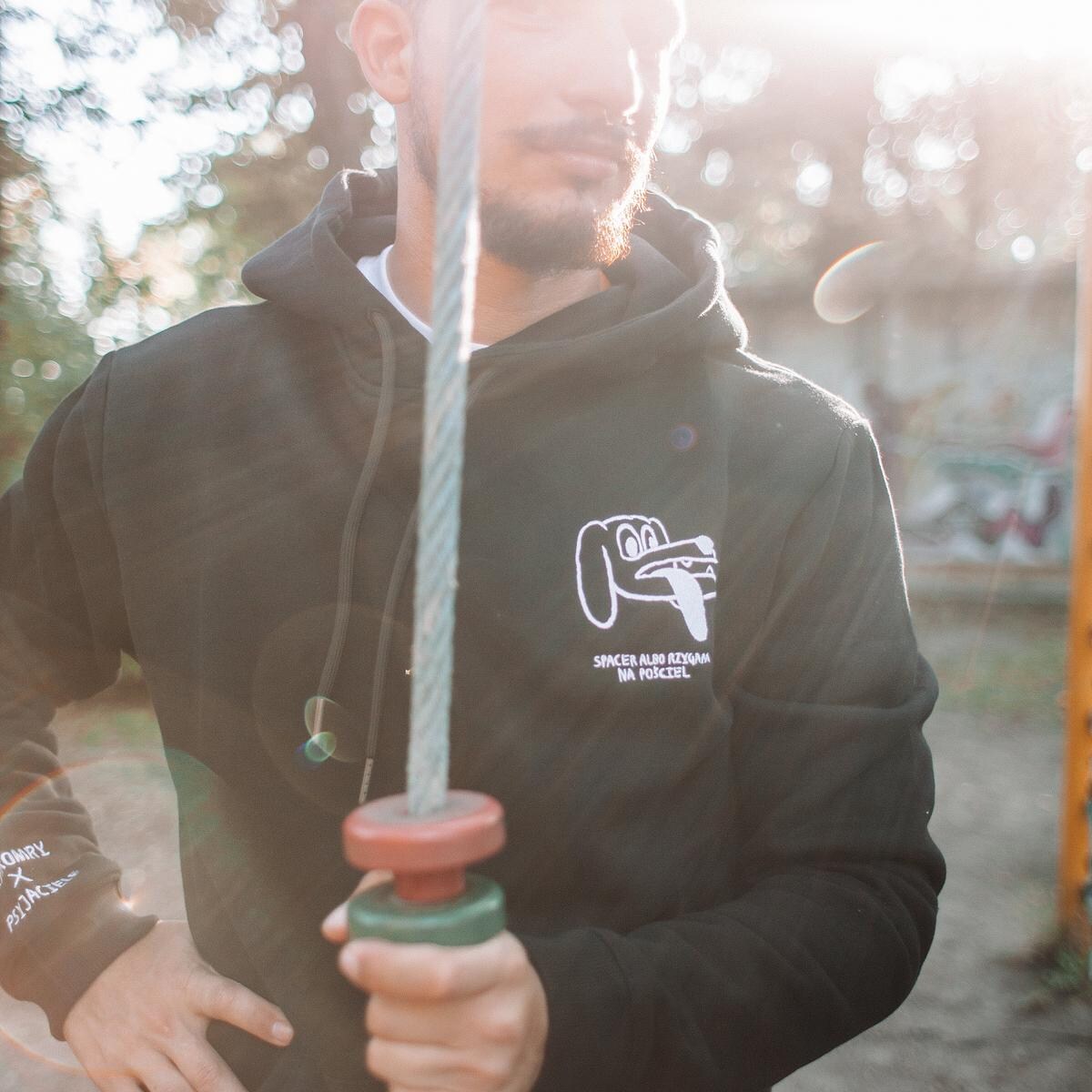 Bluza "Spacer albo rzygam" long - Rozmiar: S/M | home&you