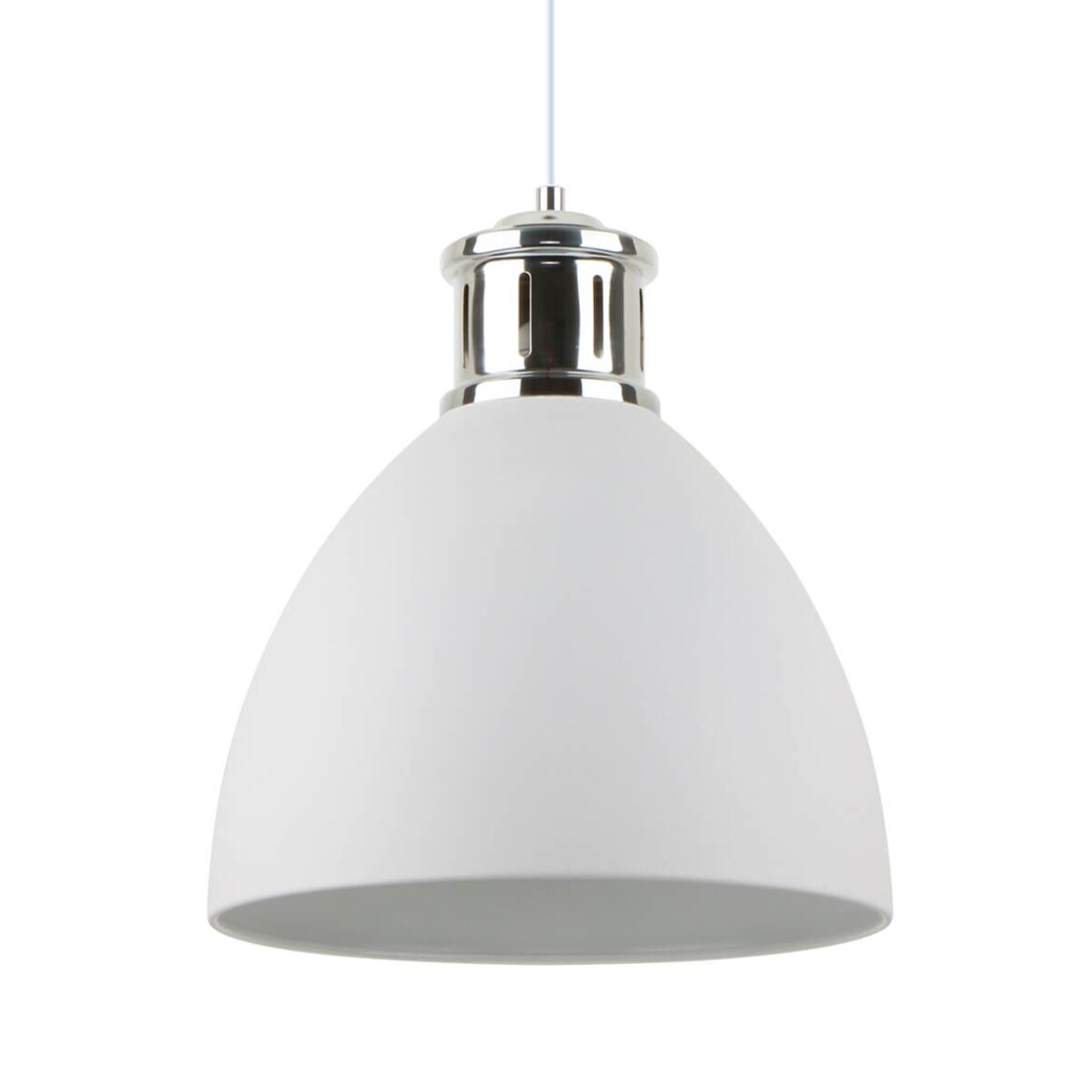 Wisząca lampa restauracyjna Mensa A8050L-SWH Zumaline metal biały ...