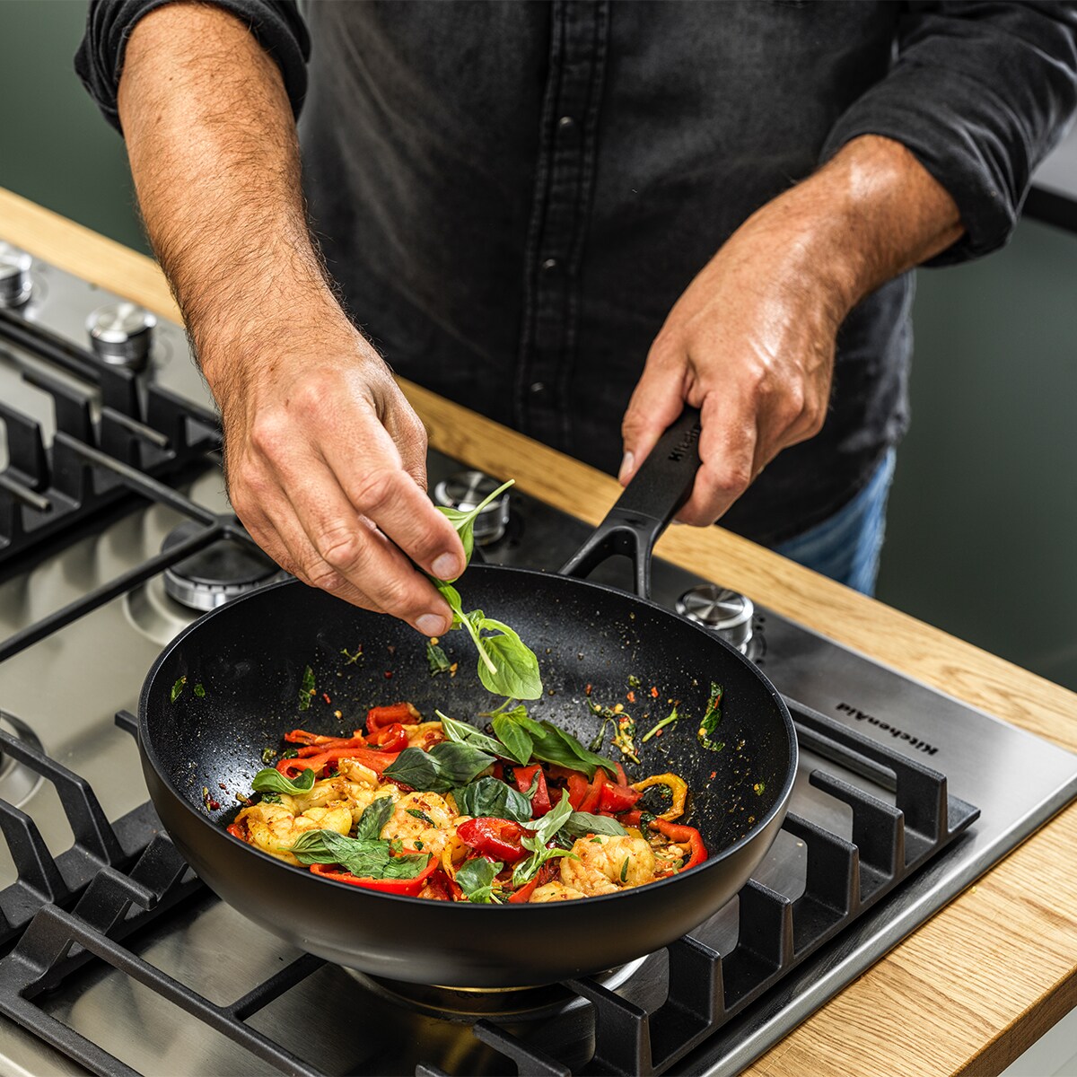 Wok ceramiczny 28 cm / KitchenAid | home&you