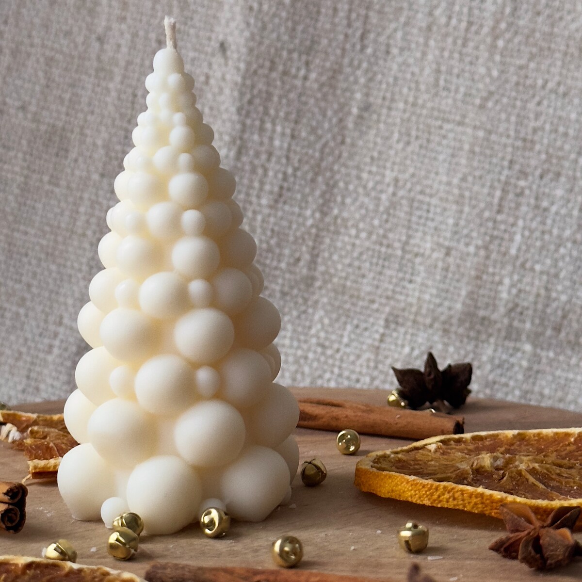 ŚWIECA BUBBLY CHRISTMAS TREE | home&you