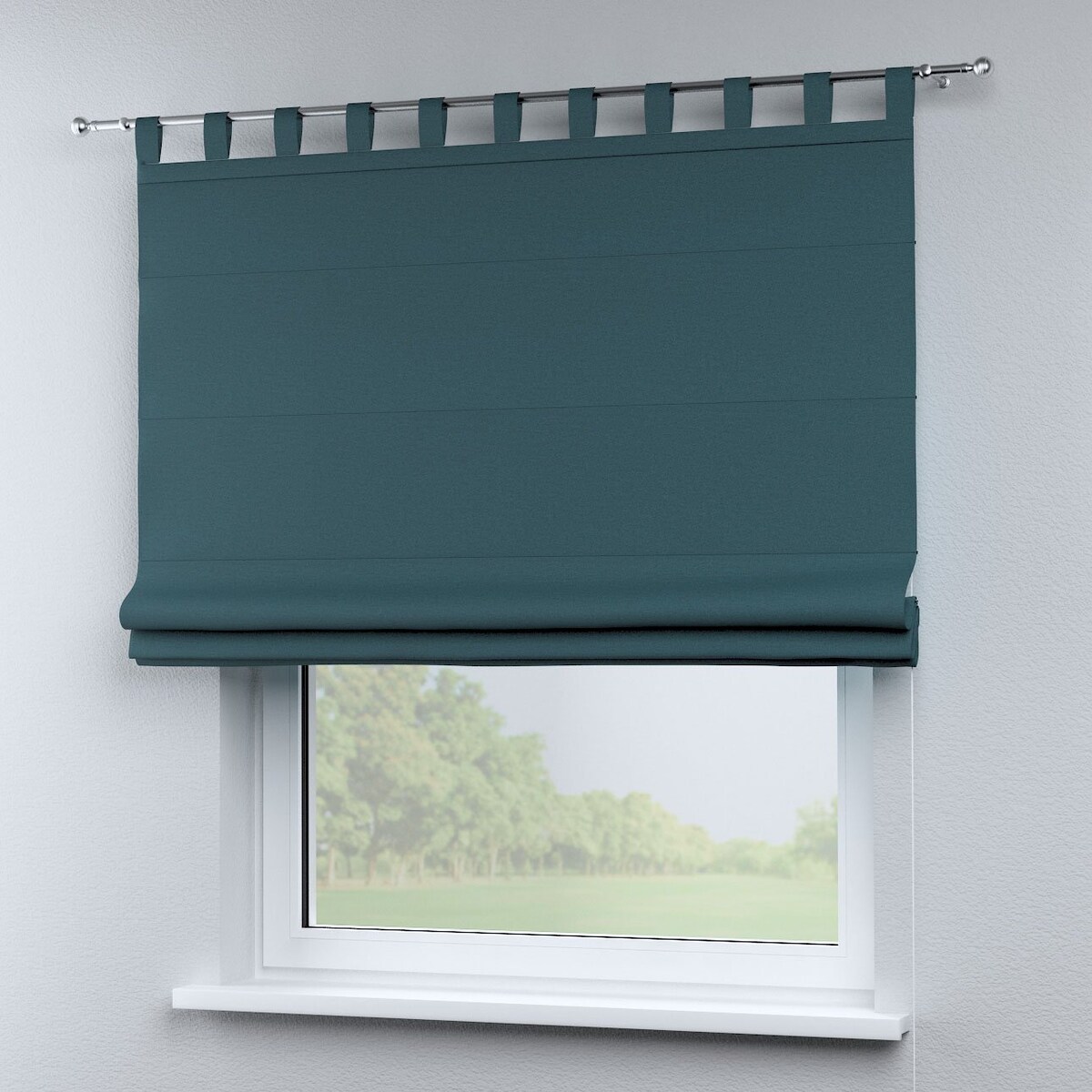 Roleta rzymska Verona, niebieski, Blackout Soft | home&you