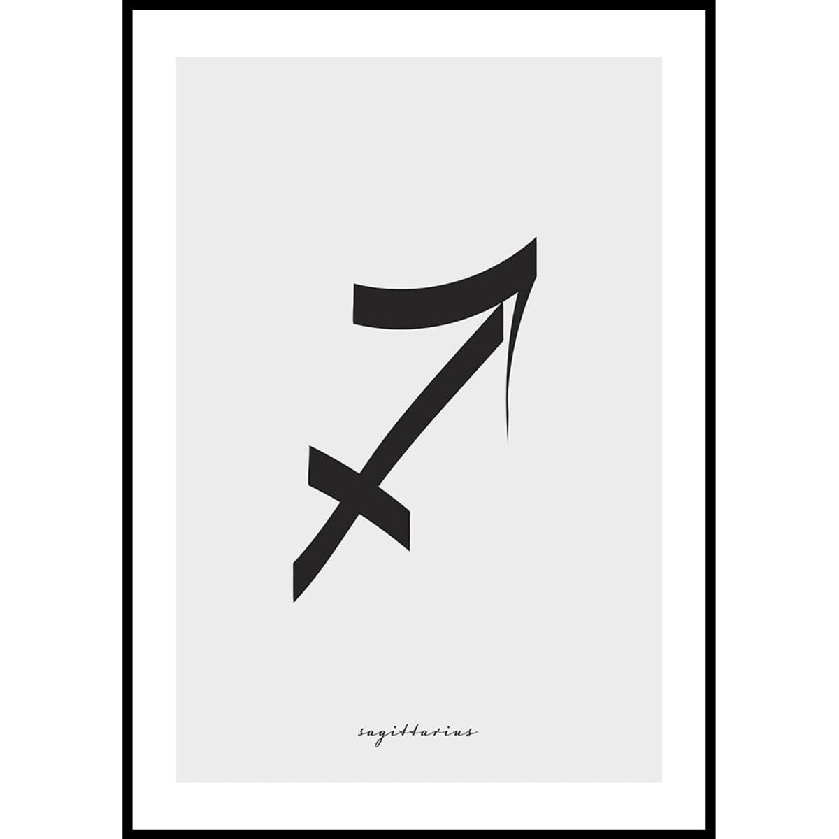 plakat znak zodiaku strzelec 50x70 cm | home&you