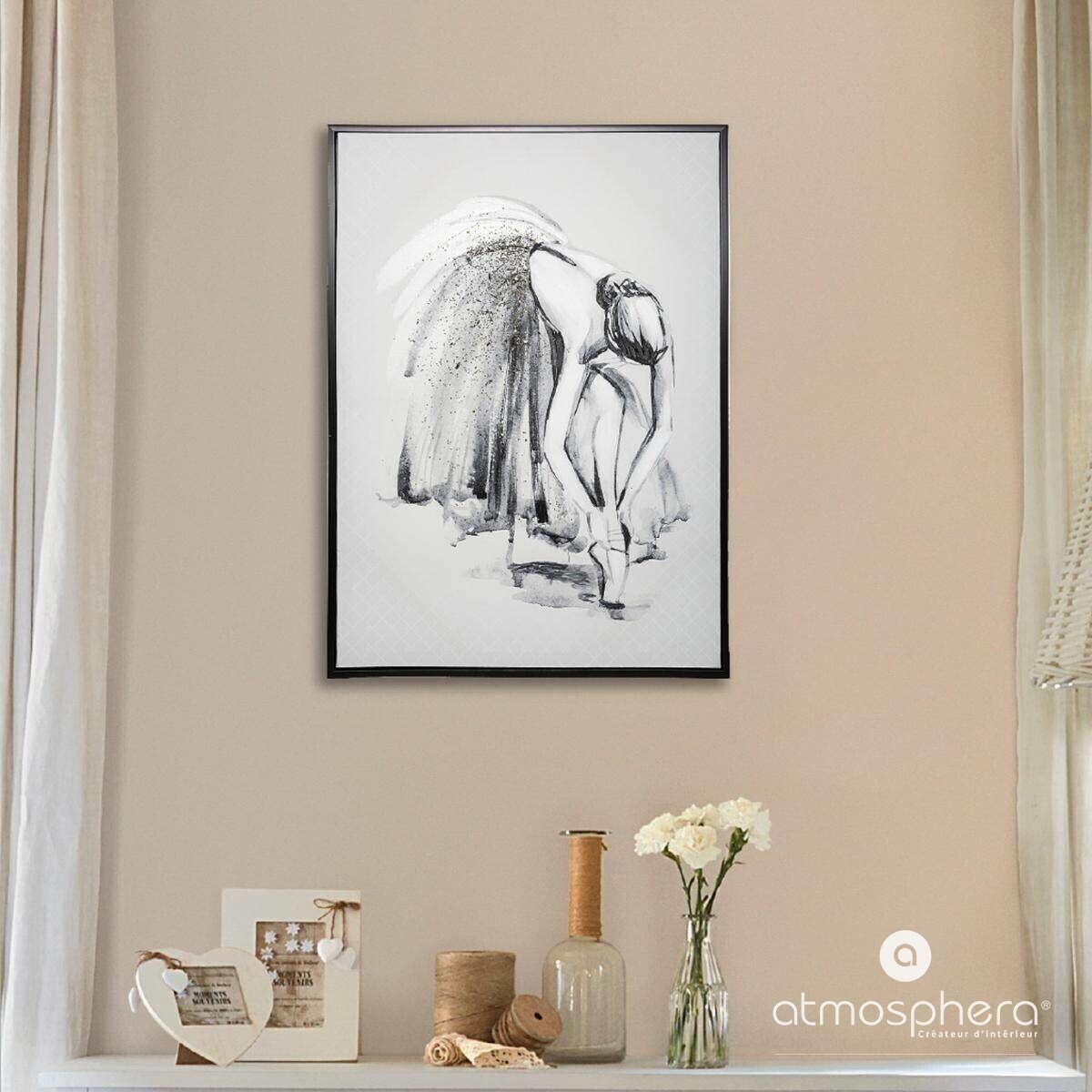 Plakat na ścianę w ramie Tancerka baletowa, 50 x 70 cm | home&you