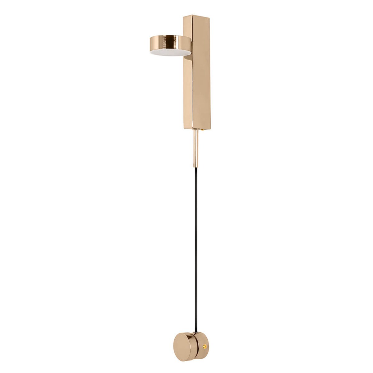 Ledowa lampa ścienna Clarid MSE010400206 8W z regulacją złota | home&you